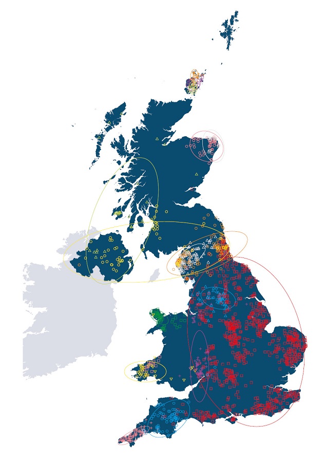 A genetic map of Britain – More Than A Dodo